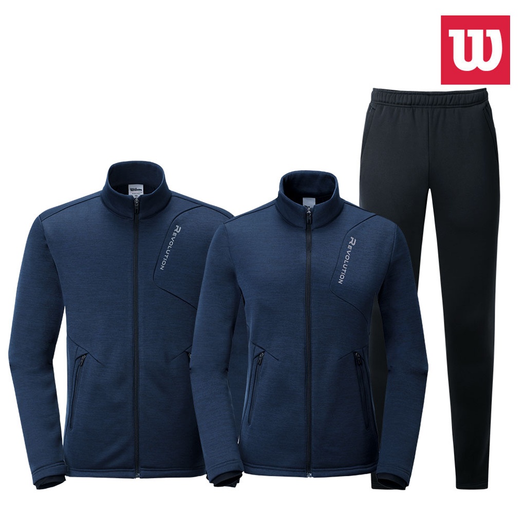 윌슨 기모 트레이닝복세트 6523 6524 남여 네이비- 이랜드몰