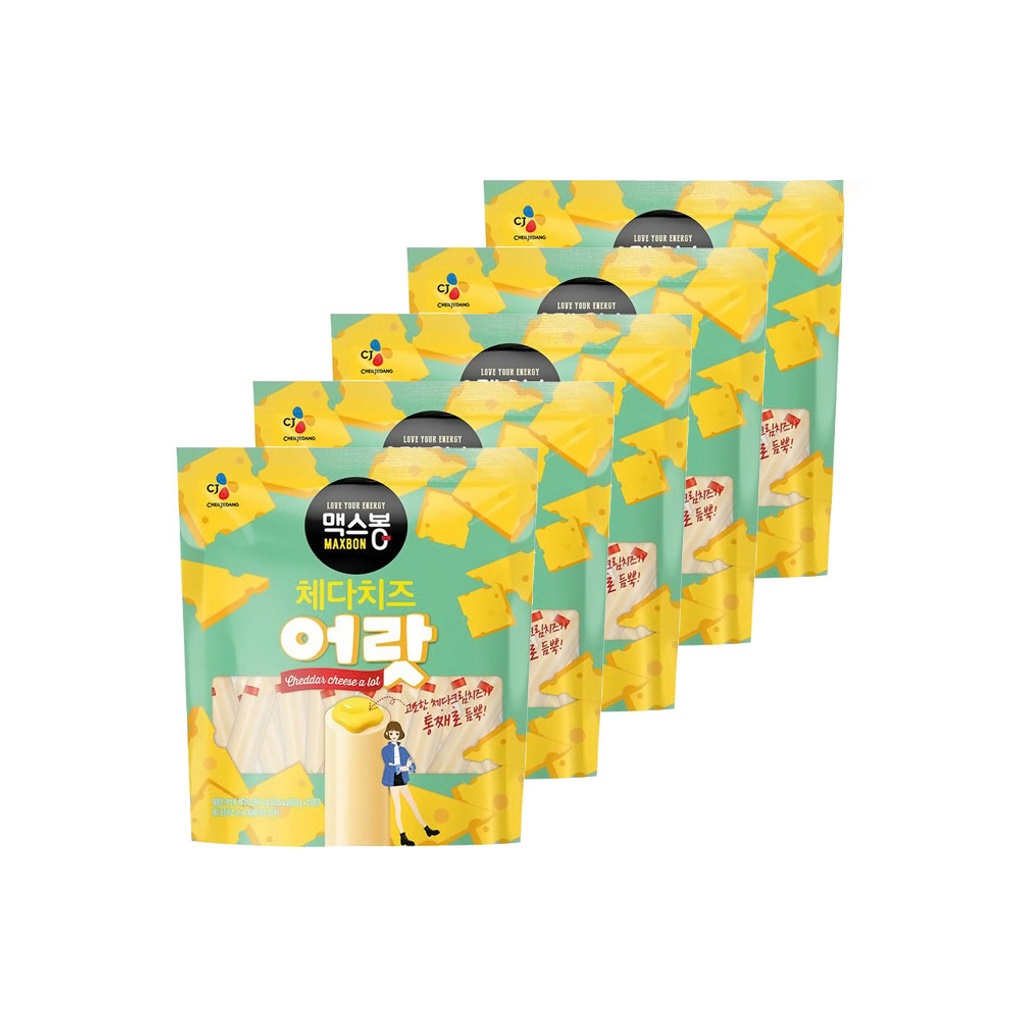 [CJ제일제당] 맥스봉 체다치즈어랏 400g (20g x 20입) x 5개- 이랜드몰