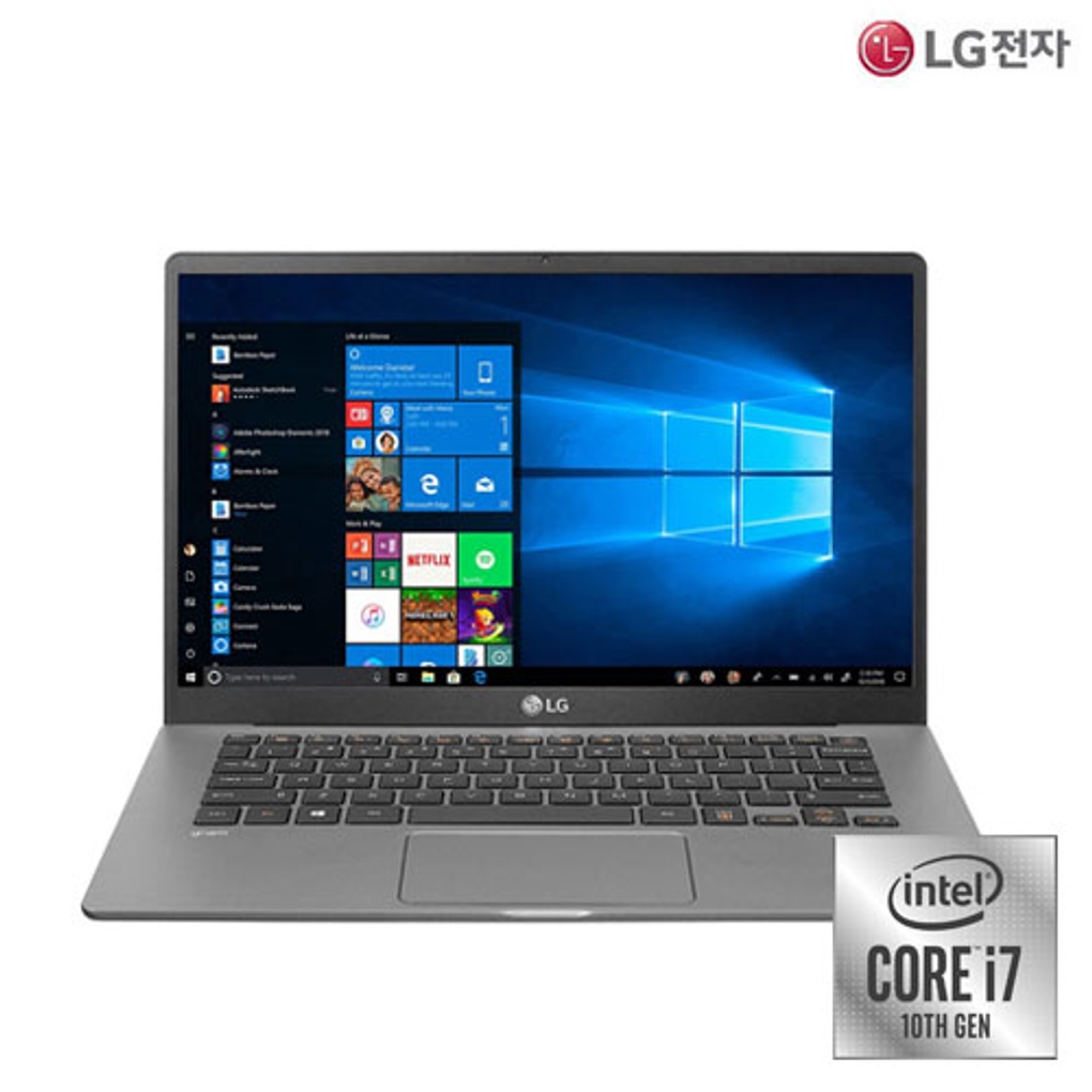 [해외리퍼] LG그램 14Z90N (i7 1065G7/8G/SSD256G/인텔IrisPlus/14인치(1920x1080)/Win10/영문- 이랜드몰