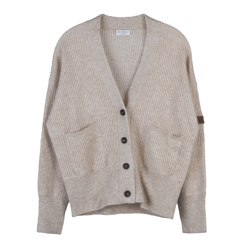 [브루넬로 쿠치넬리] 모헤어 여성 가디건 MBG143506P C1539 /1- 이랜드몰