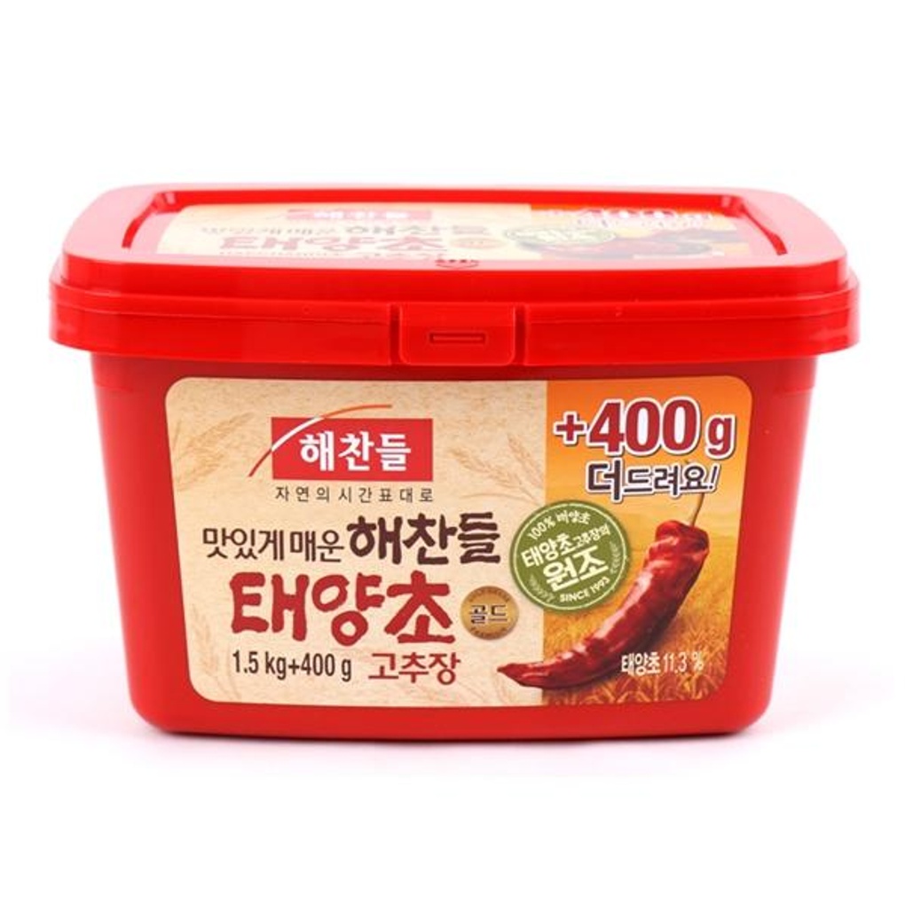 해찬들 태양초 골드 고추장 1.5kg+400g- 이랜드몰