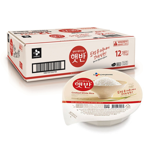 CJ 햇반 210g 12입- 이랜드몰