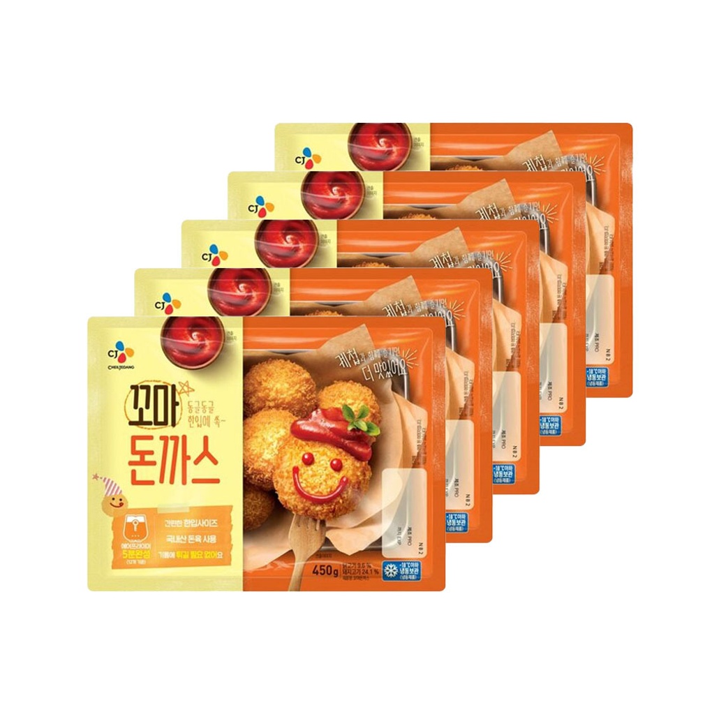 [CJ제일제당] 꼬마돈까스 450g x 5개- 이랜드몰