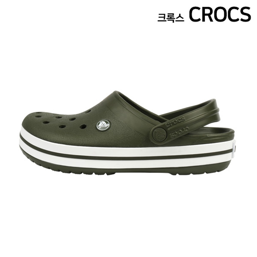 크록스 크록밴드 클로그 성인 샌들 그린 11016-37P- 이랜드몰