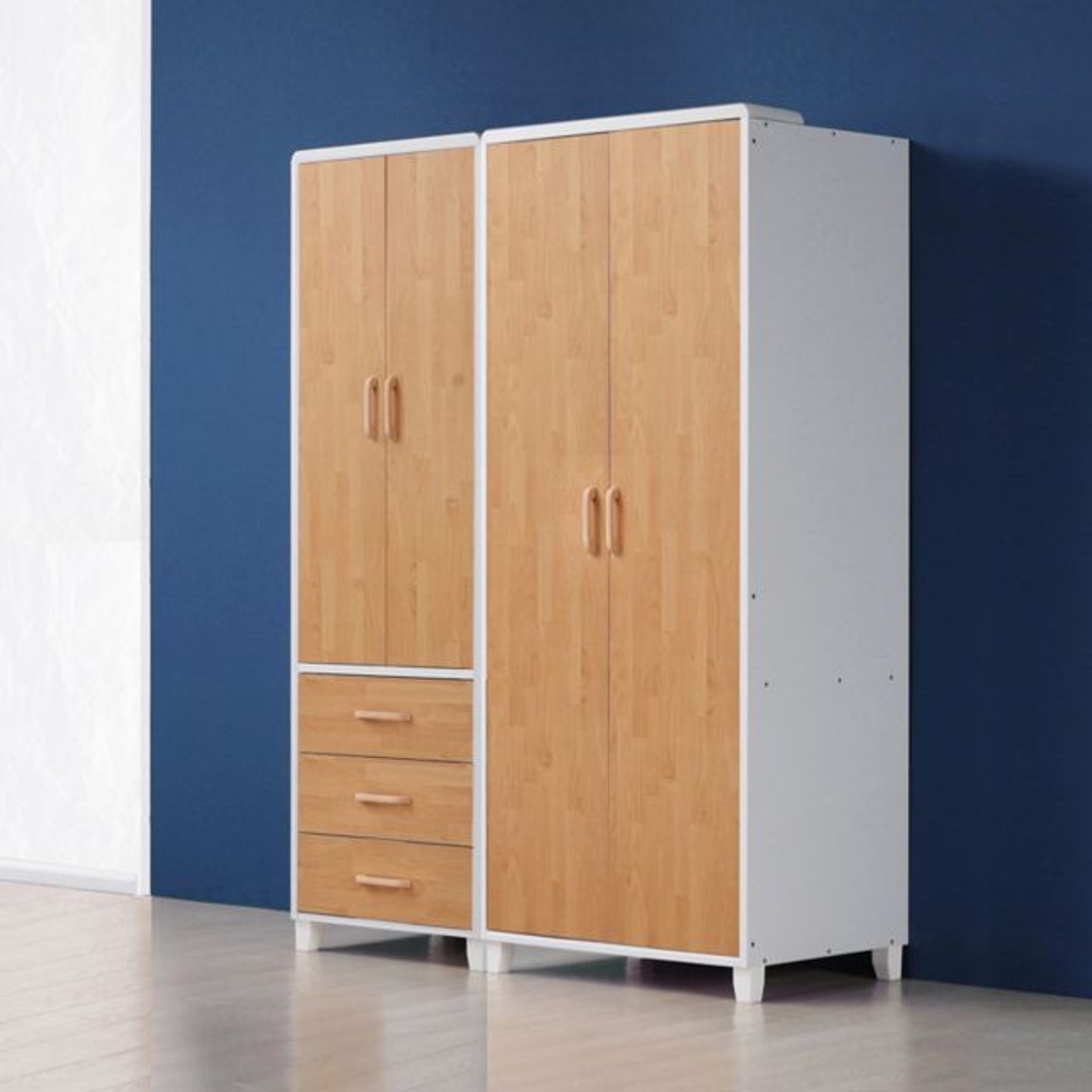 [1300k] 코벤트 3서랍 장롱세트 도어형 1400- 이랜드몰