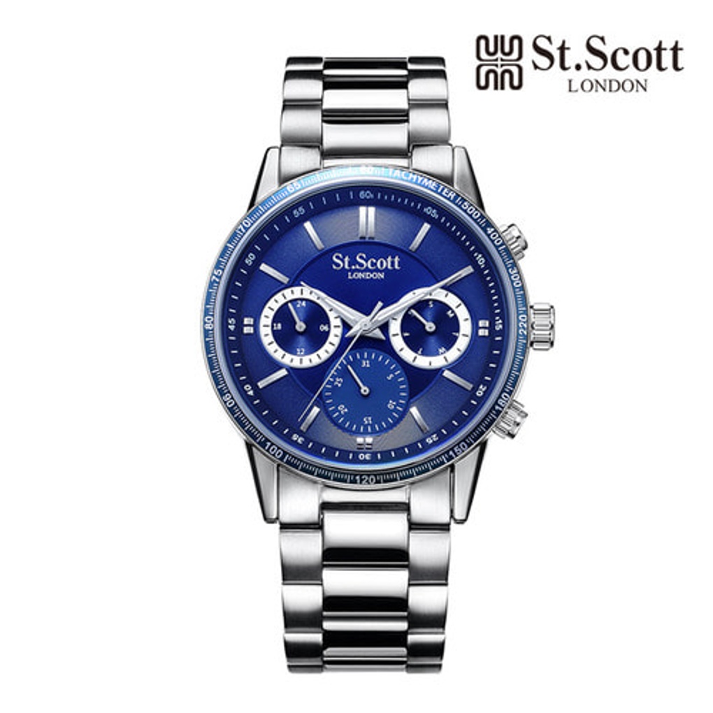 [St.Scott]세인트스코트남성 메탈시계_ST7103SLS- 이랜드몰