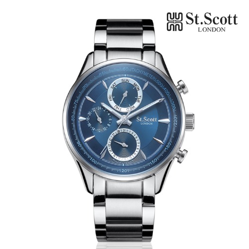 [St.Scott]세인트스코트 남성 메탈시계_ST6014SLS- 이랜드몰