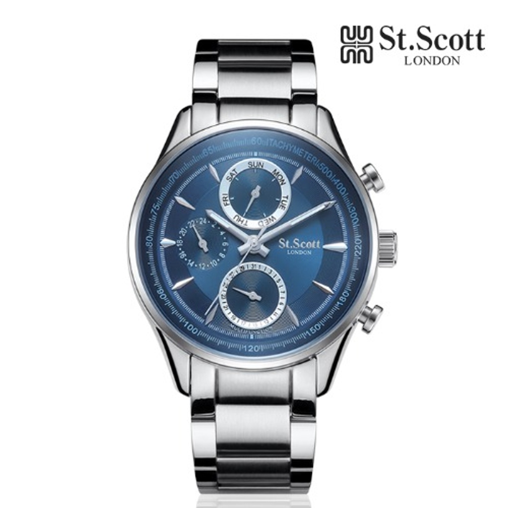 [St.Scott]세인트스코트 남성 메탈시계_ST6014SLS- 이랜드몰