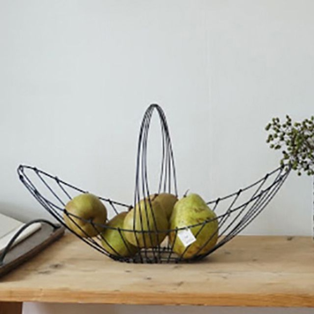 [1300k] 포그린넨 워크(FOG LINEN WORK)철제 카누 바스켓 (L size)- 이랜드몰