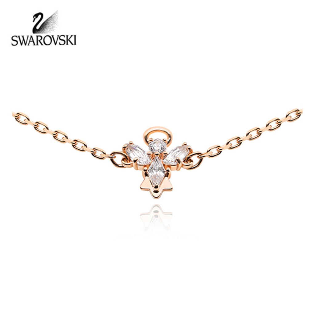 [스와로브스키 SWAROVSKI] 5498966 MAGIC ANGEL 로즈골드 플래팅 목걸이- 이랜드몰