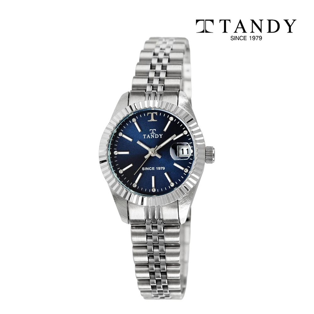 [TANDY] 탠디 럭셔리 메탈 손목시계 T-3921 여자 다크블루- 이랜드몰