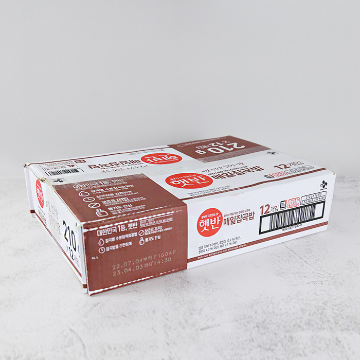 햇반 매일잡곡밥 210gx12개- 이랜드몰