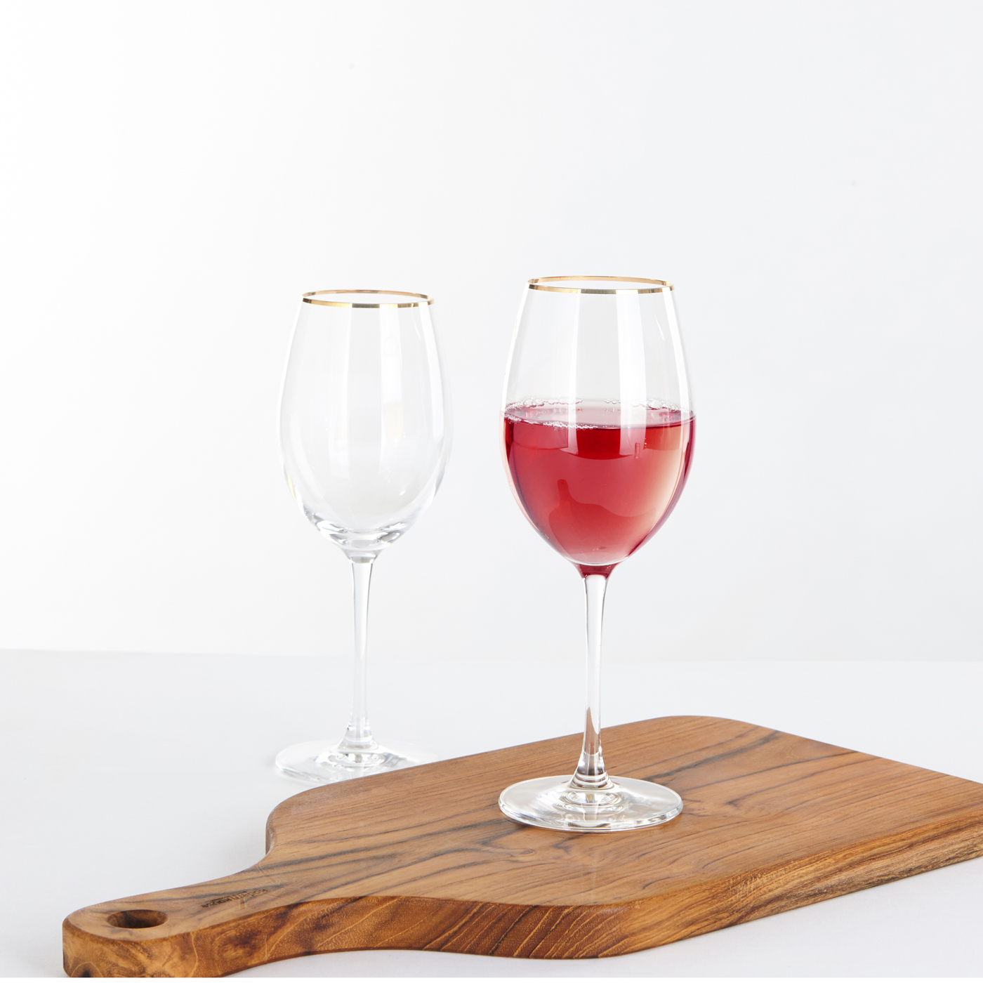 골드밴드 크리스탈 화이트 와인글라스 355ML 2P- 이랜드몰