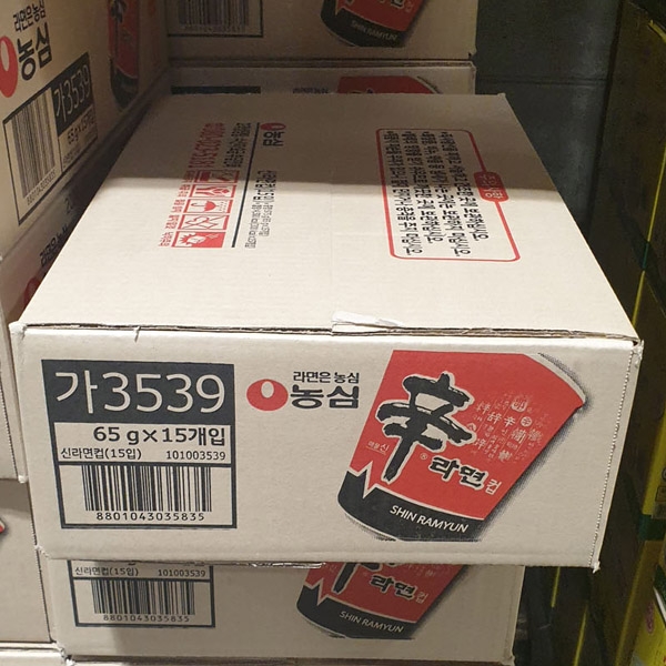농심 신라면 소컵 65g x 15개입- 이랜드몰