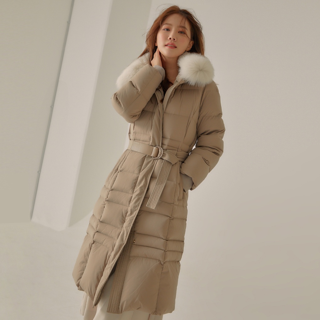 (눈바디패딩③) 고퀄 슬림 구스 롱다운 (2colors)_RMJDB4V02B- 로엠