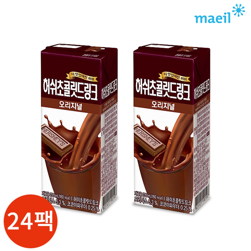 매일 허쉬 초콜릿드링크 235ml x 24팩- 이랜드몰