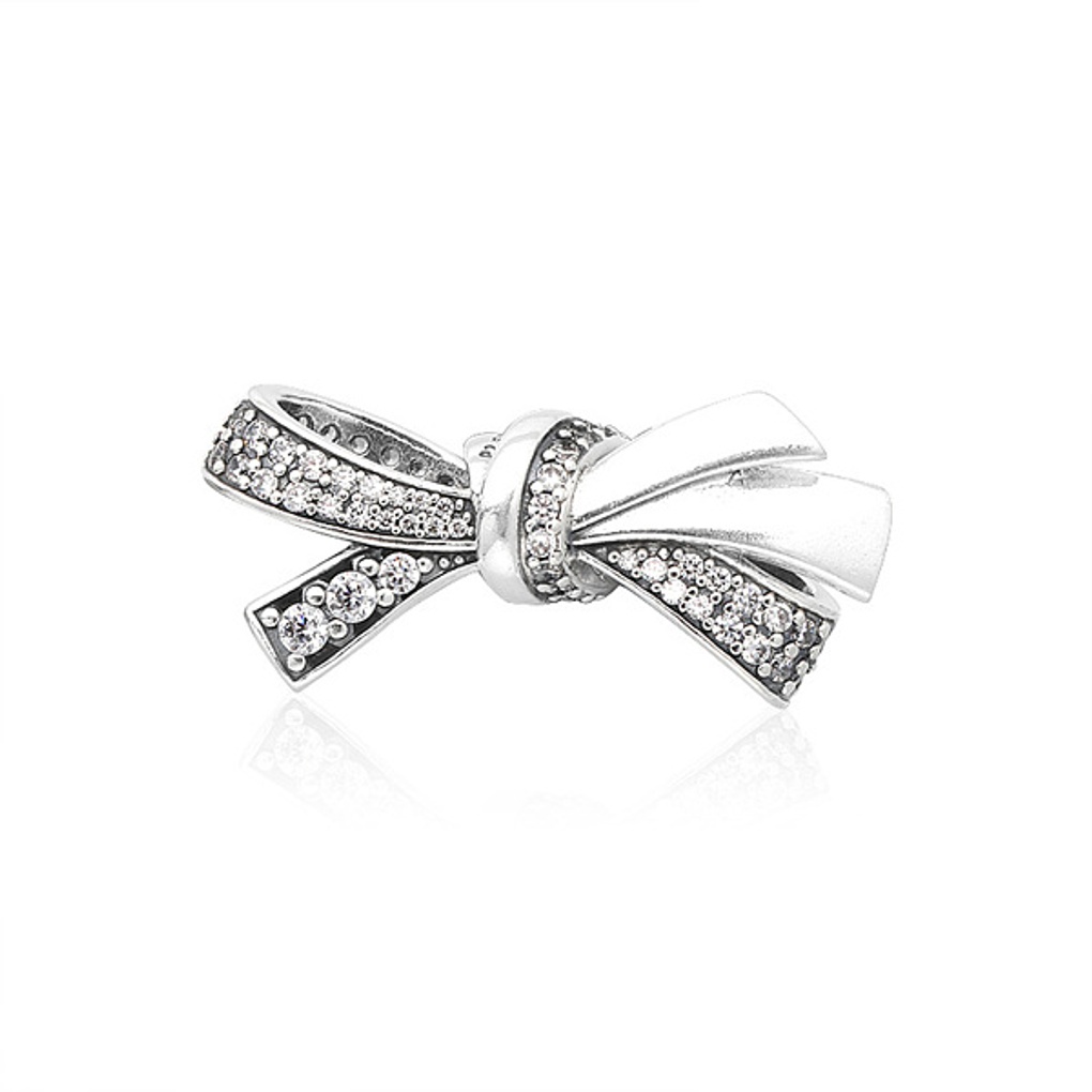 PANDORA 판도라 797241CZ Brilliant Bow 실버참- 이랜드몰
