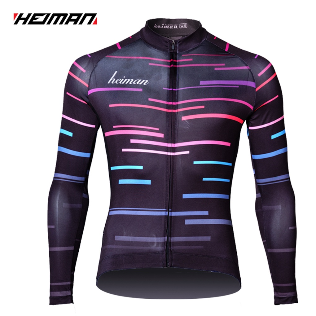 하이만 HM666 레인보우 긴팔져지 자전거의류- 이랜드몰