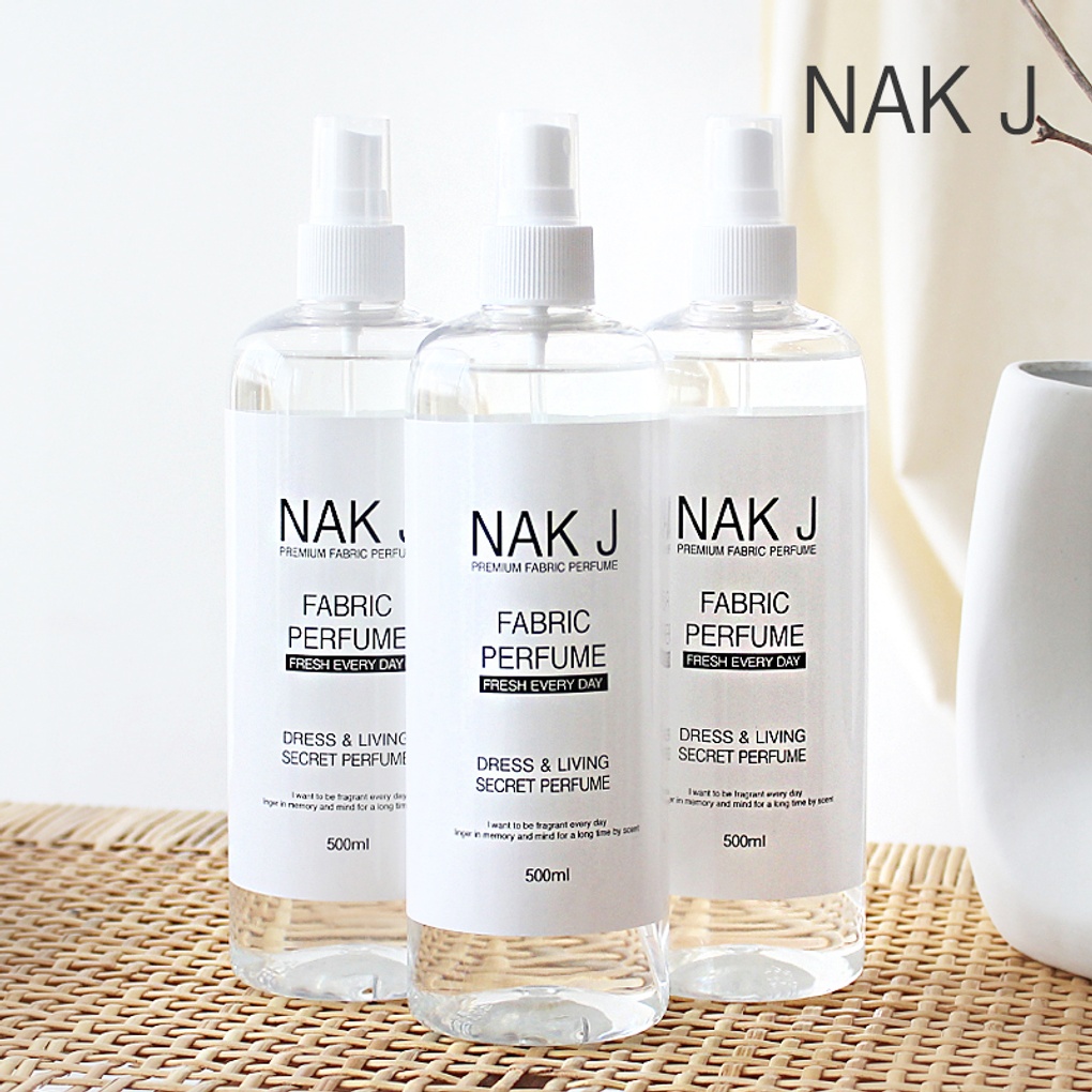 [나크제이] 대용량 500mlx3 총1.5L 룸스프레이/섬유향수/탈취- 이랜드몰