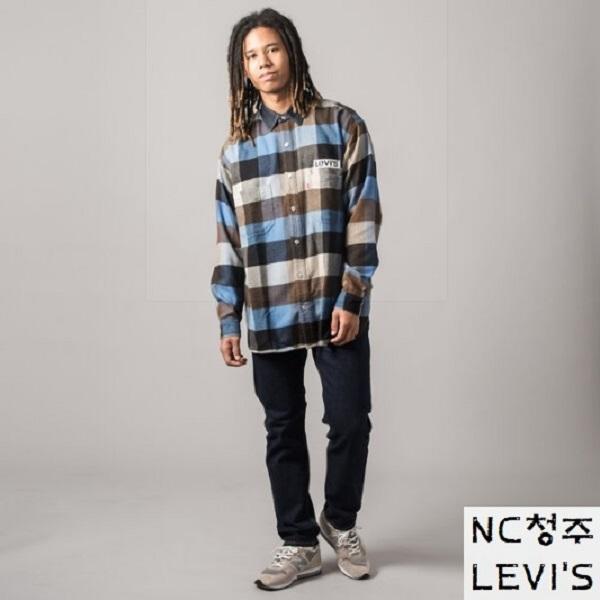 LEVIS 502 남성 테이퍼드 핏 스트레치 생지 데님_29507-0083- 이랜드몰