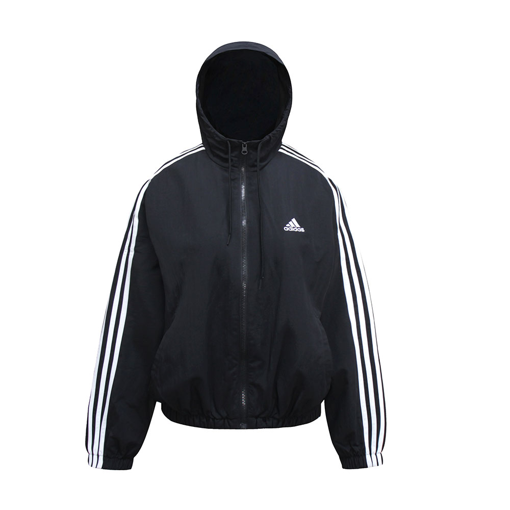 아디다스 여성 3S 우븐 윈드브레이커 삼선 바람막이 후드 집업 자켓 HT3399- 이랜드몰