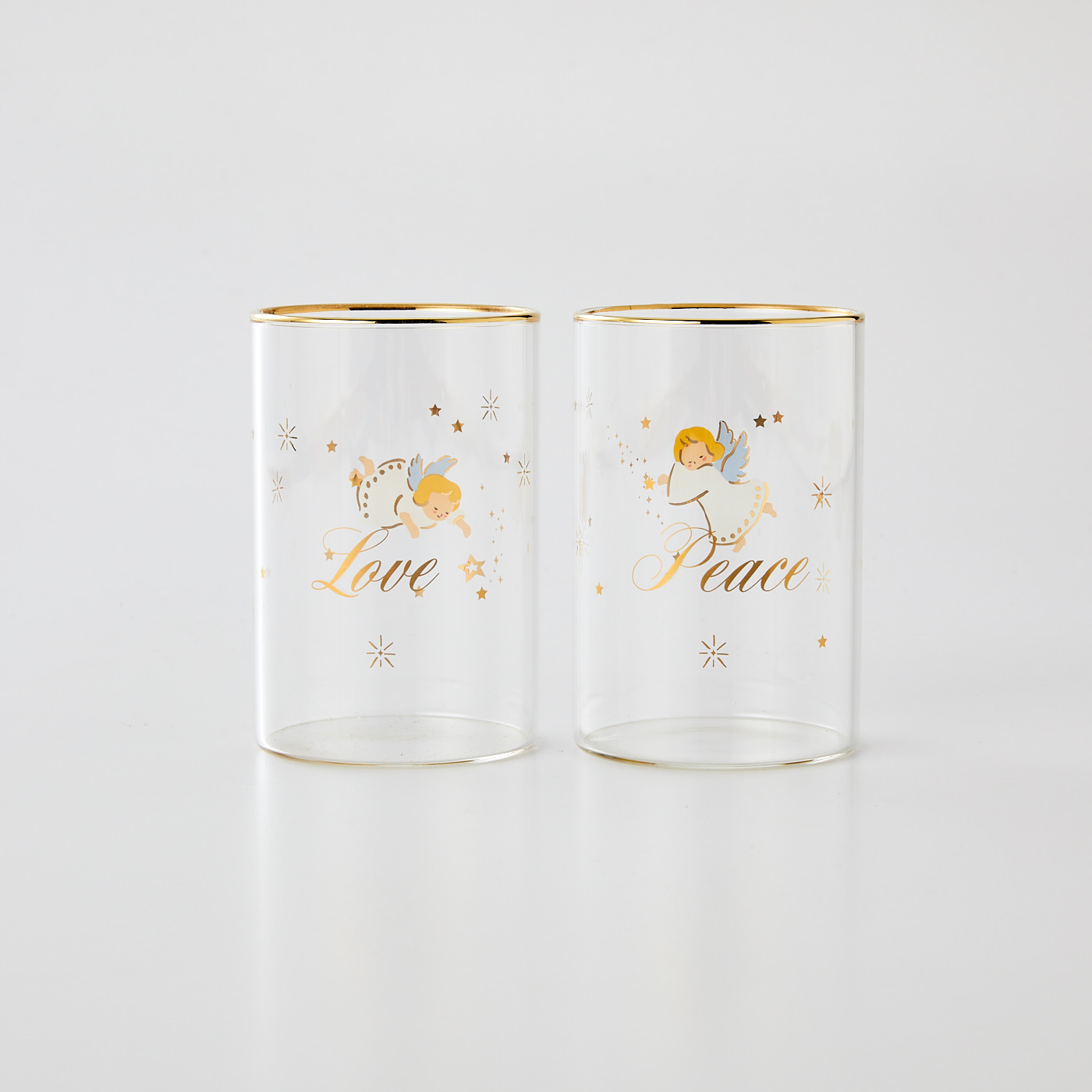 윈터딜라이트 슬림숏 내열유리컵 2P세트 260ml_GA9120011- 이랜드몰