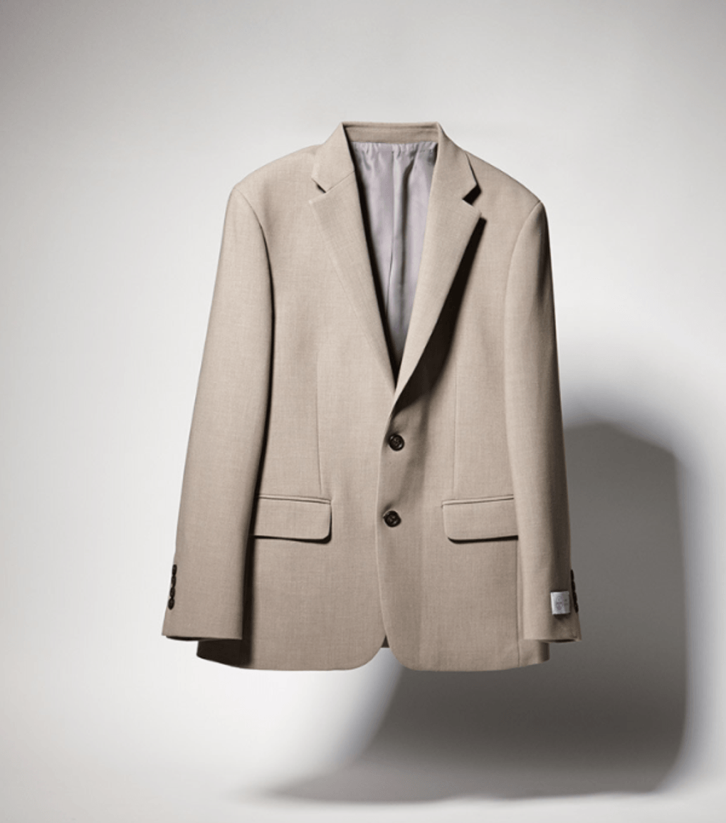 에스티코 [STCO] 23년SS신상 릴렉스핏 사방 스판 셋업 자켓 - 베이지컬러- 이랜드몰