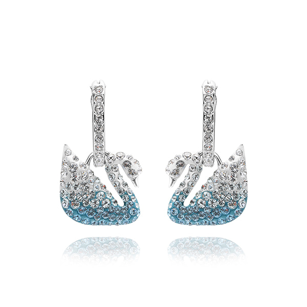 [스와로브스키 SWAROVSKI] 5512577 Iconic Swan 귀걸이- 이랜드몰