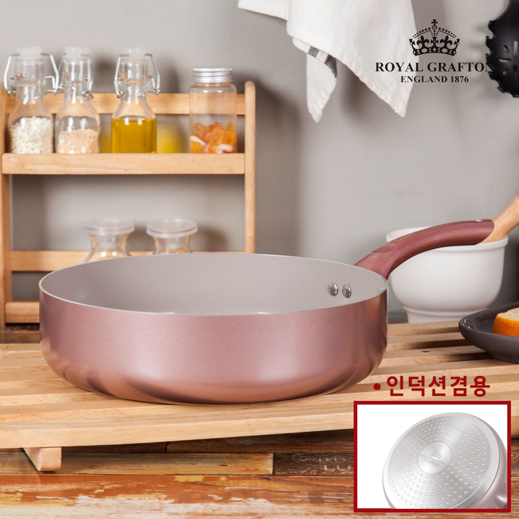 [HOT딜][ROYAL GRAFTON] 로얄그래프톤 로사 IH 28cm 궁중전골팬- 이랜드몰