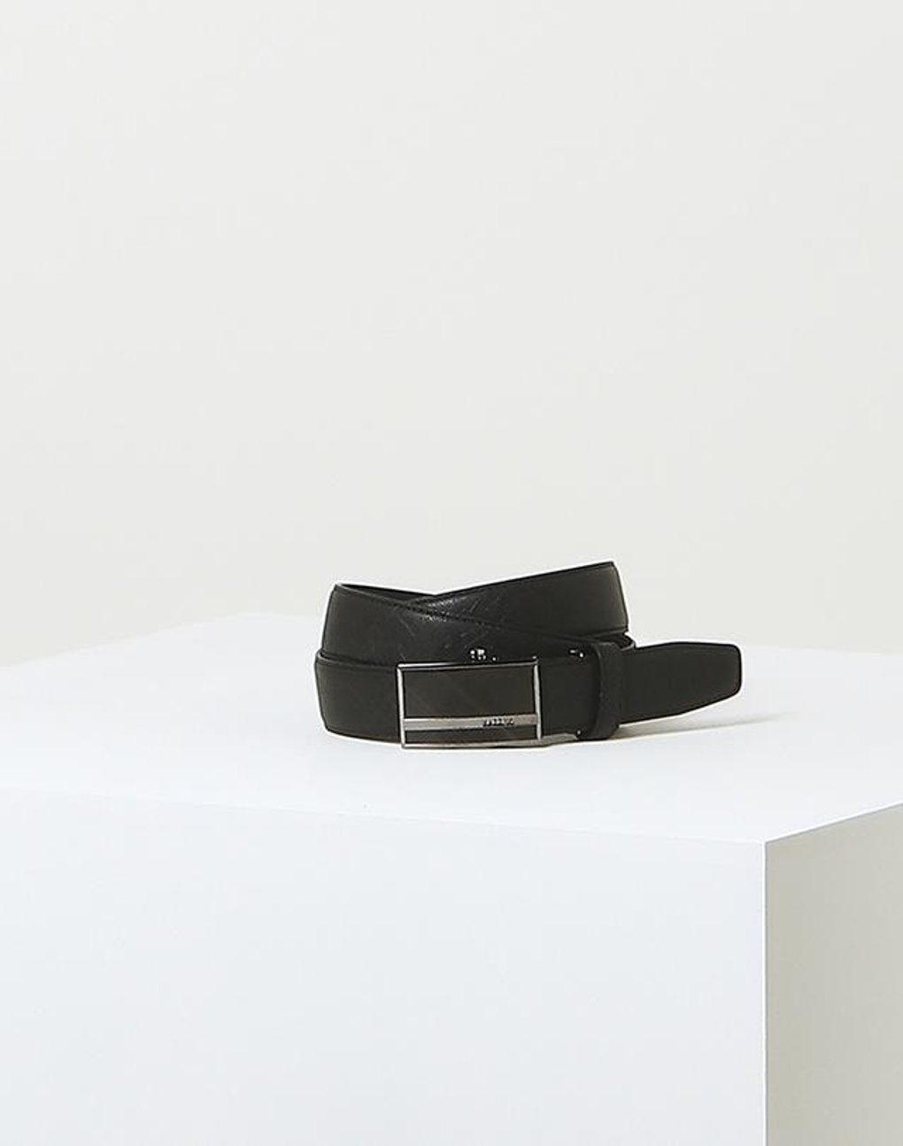 [20FW 헤지스 ACC 남성]블랙 버클장식 소가죽 자동벨트_WUBE0F777BK- 이랜드몰