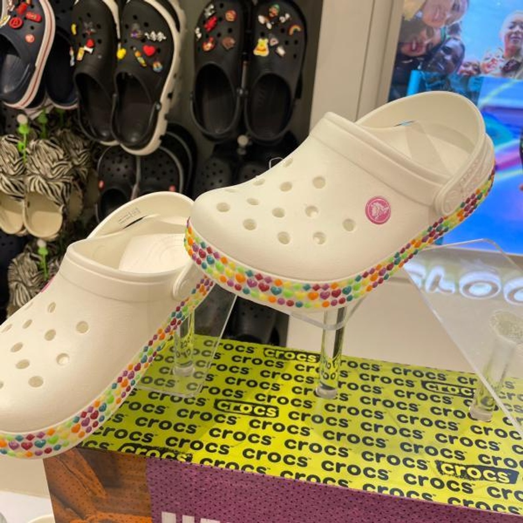 크록스 크록밴드 잼밴드 키즈 화이트 207605-100- 이랜드몰