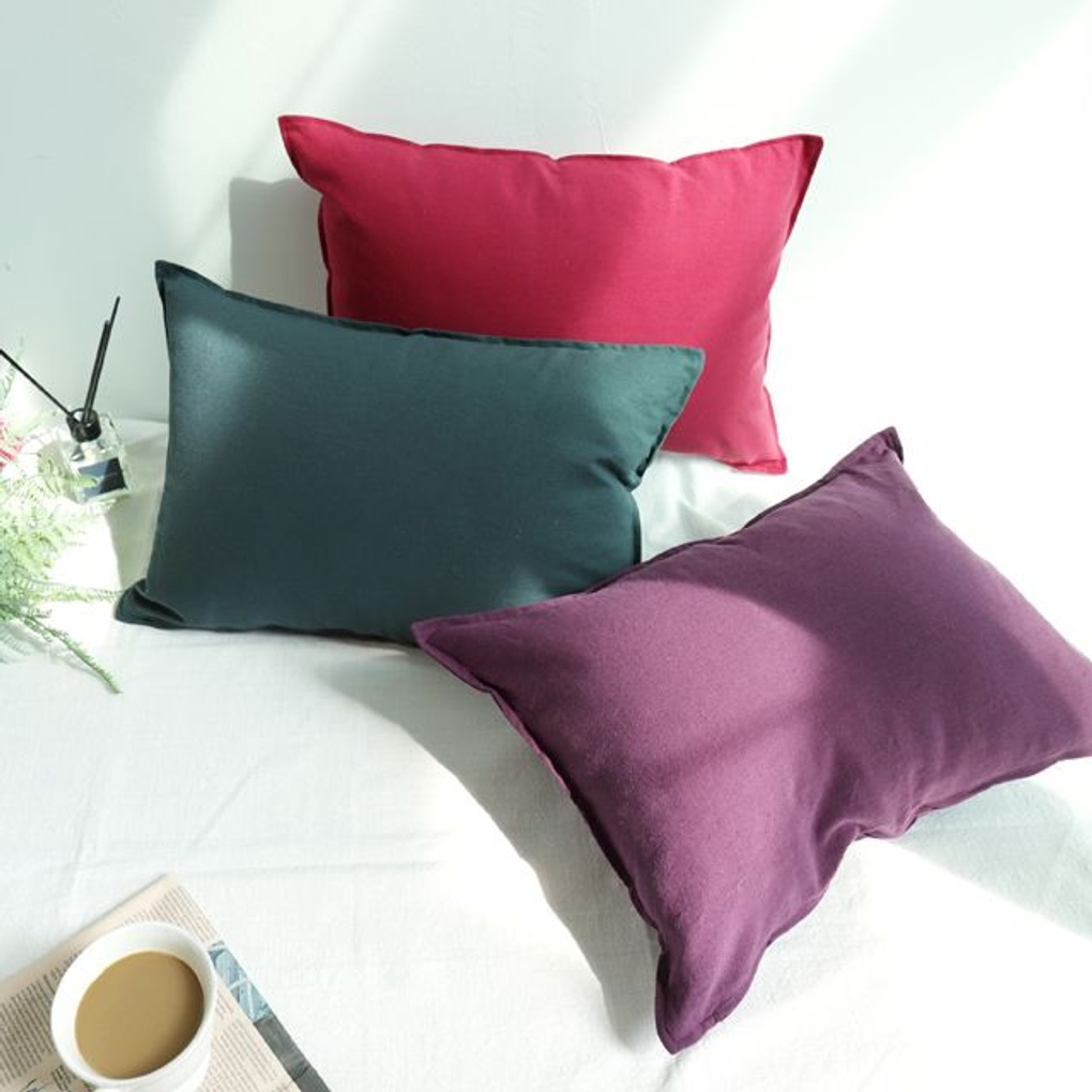 [1300k] 유노야 아델 린넨 하프 쿠션 커버(35X50)(3컬러)- 이랜드몰