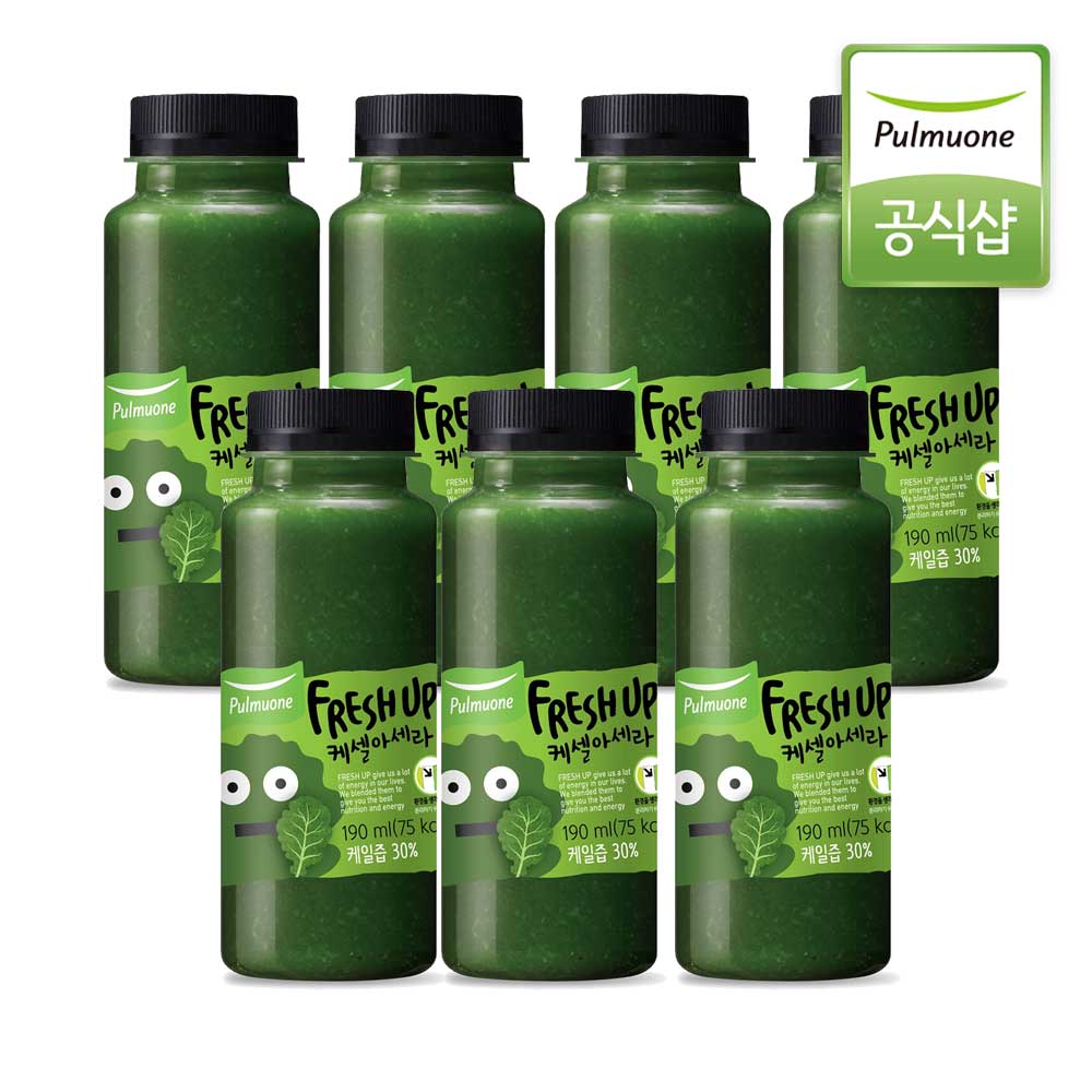풀무원녹즙 프레시업 케셀아세라 190ml x 7병 (냉장배송)- 이랜드몰