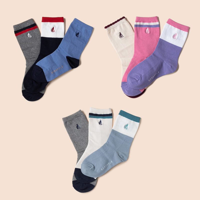 22FW 공용 3족 SET 양말- 이랜드몰