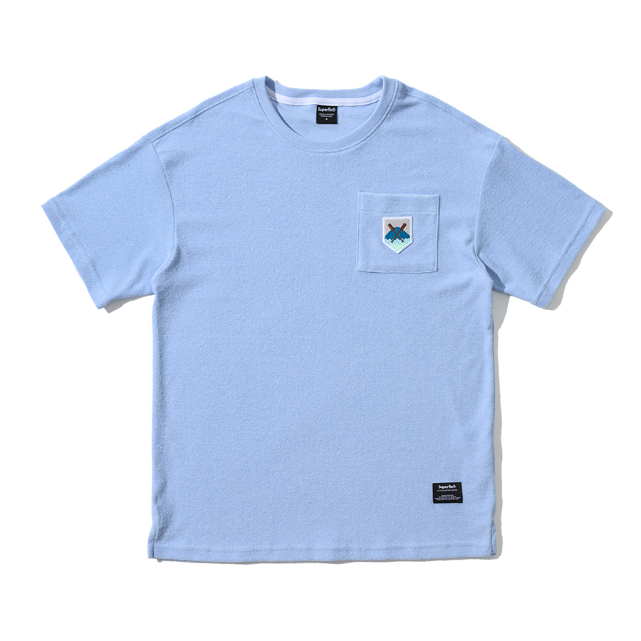 CVC TERRY T-SHIRT(블루)- KIDIKIDI