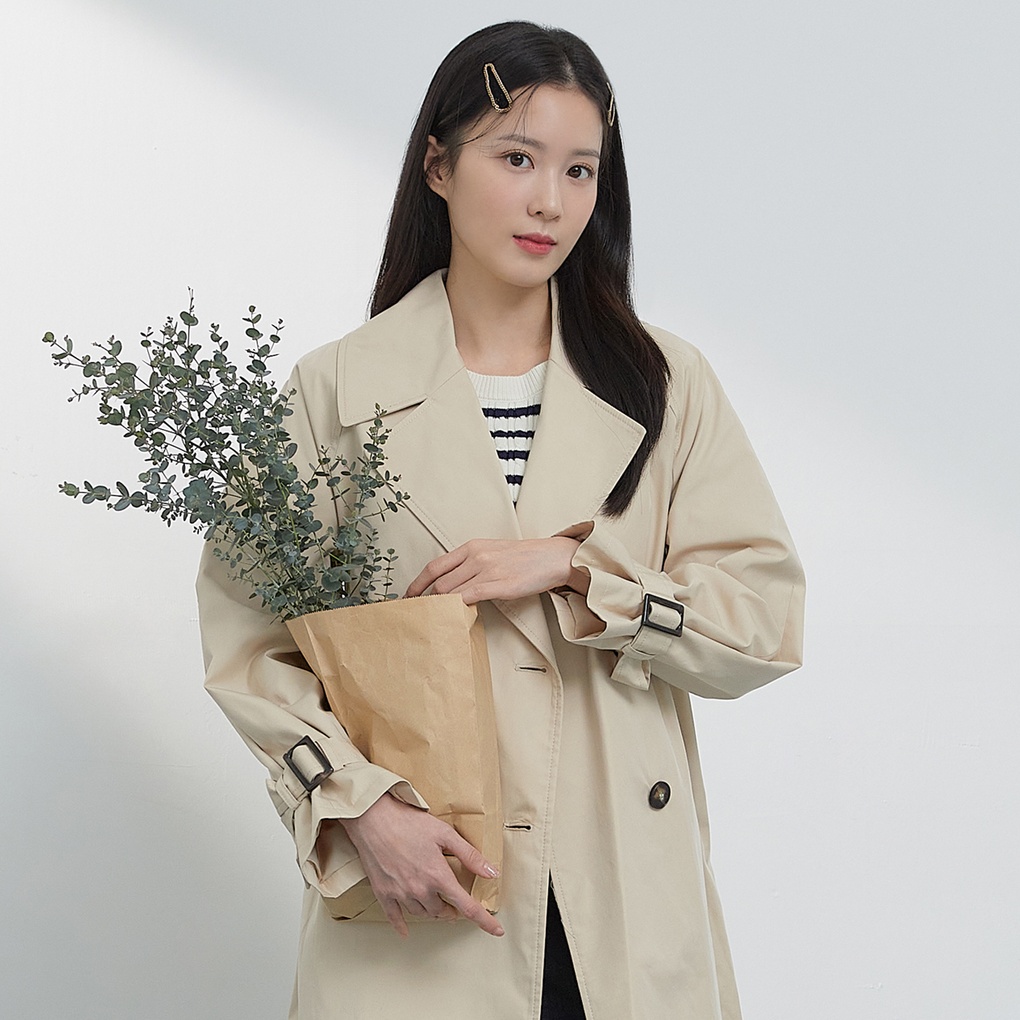 롱 트렌치 코트 (1color)_ RMJTD23R13- 이랜드몰