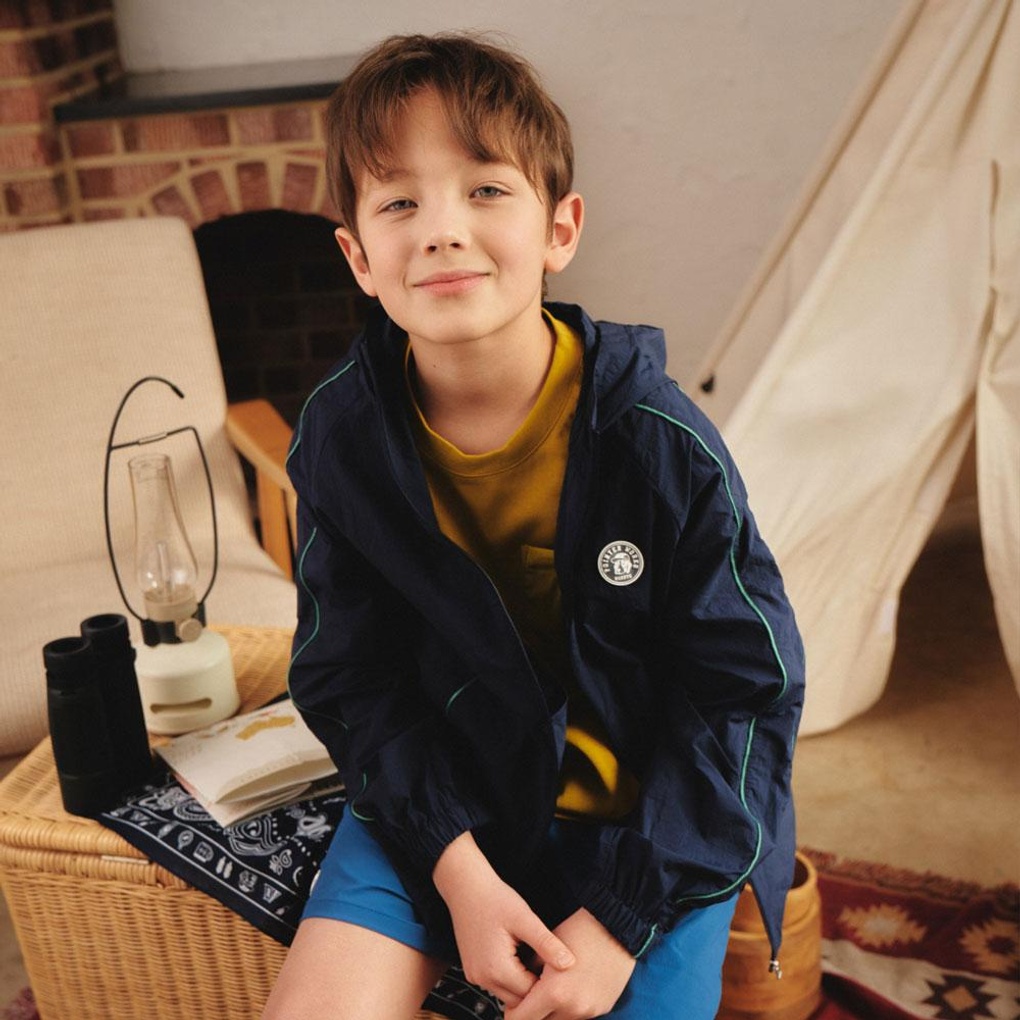 [포인터웍스] 22SS 포인터웍스 고잉아웃 윈드브레이커 by hazzys (ISM33JB21G_NV)- 이랜드몰