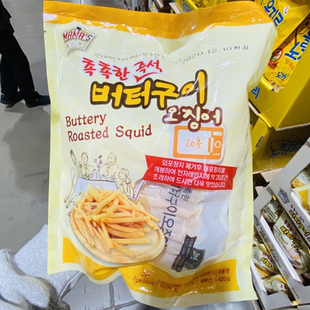 마마스초이스 즉석버터구이 오징어 70g x 6개입- 이랜드몰