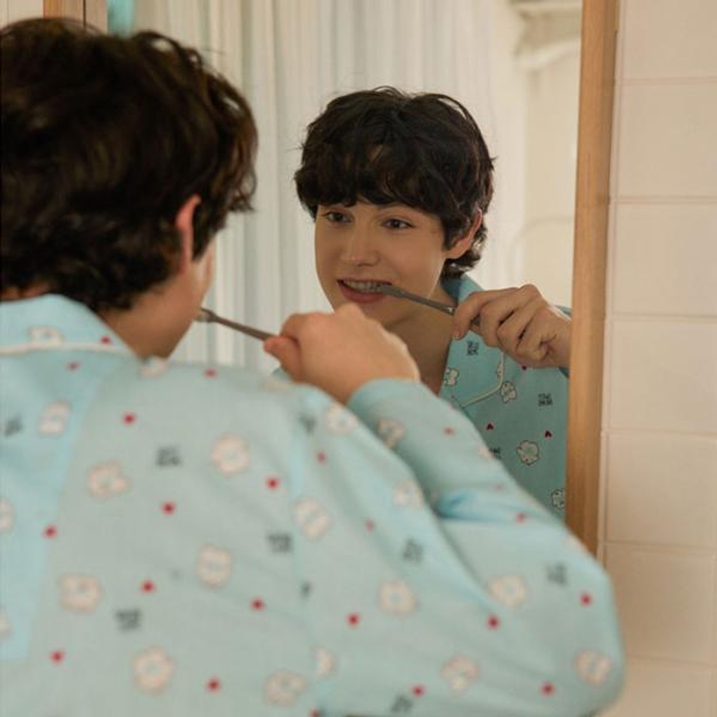 솔브(SOLB)_ 면100(40S) (SPA2203M) 귀여운 곰둥이 캐릭터 남성파자마- 이랜드몰