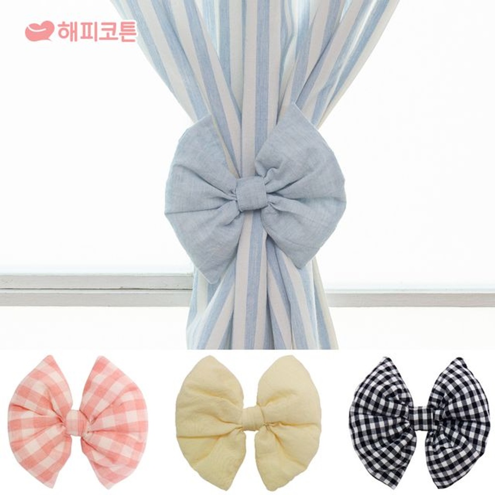 [1300k] 리본 커튼 집게 커튼 악세사리- 이랜드몰