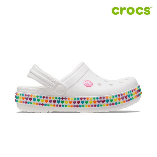 E[크록스 정품] 크록밴드 젬 밴드 클로그 키즈 207605-100- 이랜드몰