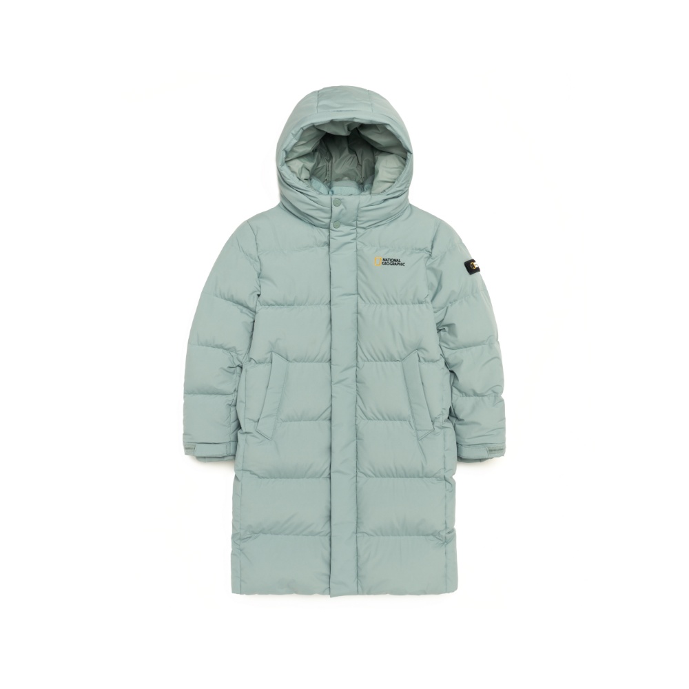 내셔널지오그래픽 K224UDW890 키즈 카이만 PRO RDS 구스 다운 점퍼 ASH MINT- 이랜드몰