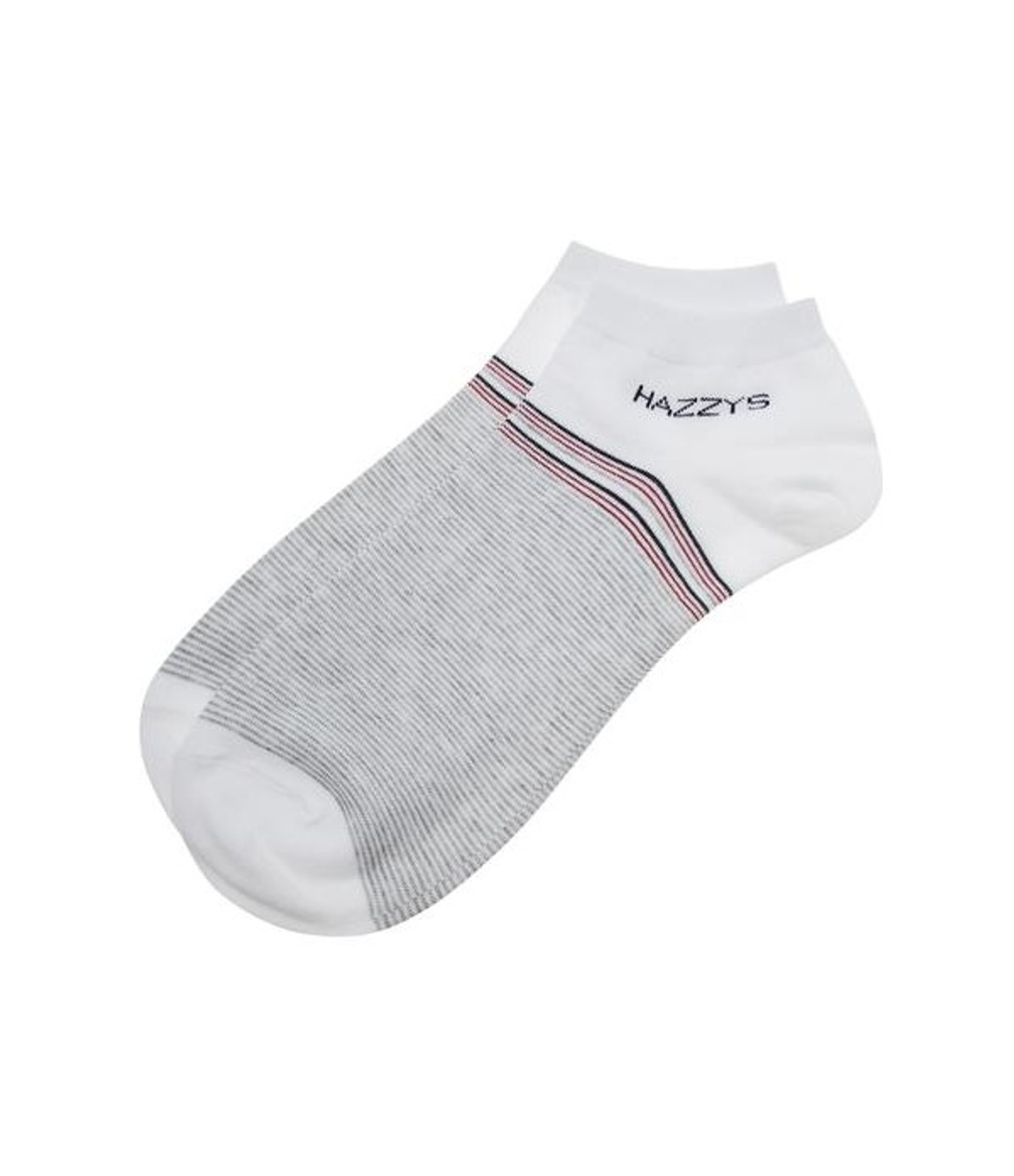 20SS 헤지스남성 HZSS0E305WT 스트라이프 면혼방 발목양말- 이랜드몰