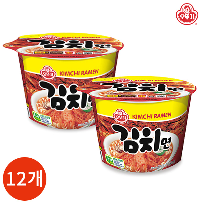 오뚜기 김치면 105g x 12개- 이랜드몰