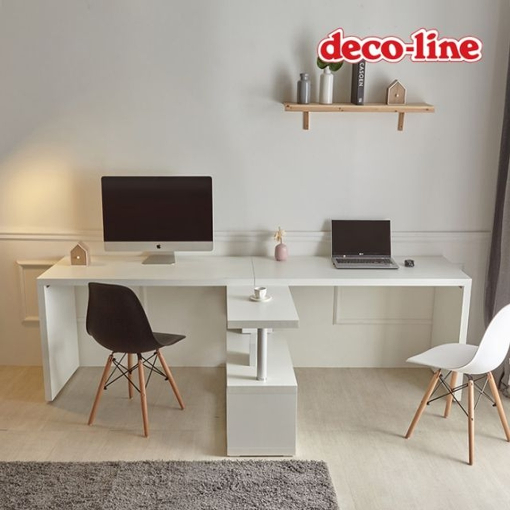 [1300k] 코넬 이지 2400 2인용 책상 세트 DDW006- 이랜드몰