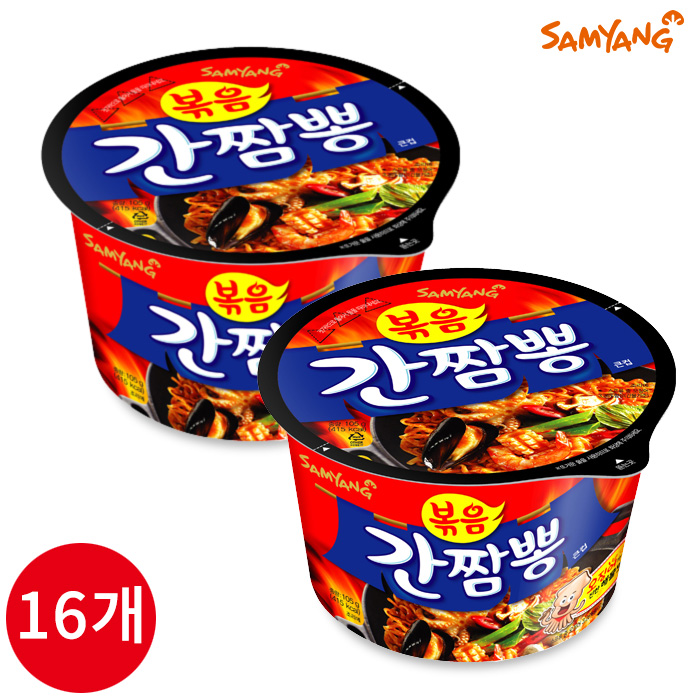 삼양 볶음 간짬뽕 큰컵 105g x 16개- 이랜드몰